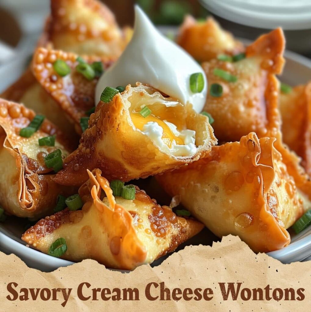 Cream Cheese Wontons - Home