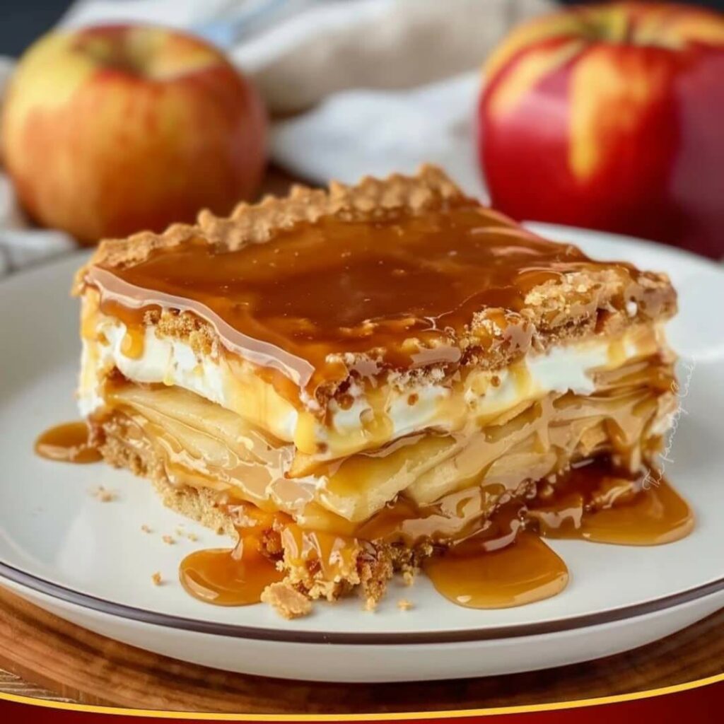 Caramel Apple Eclair Cake - recipes